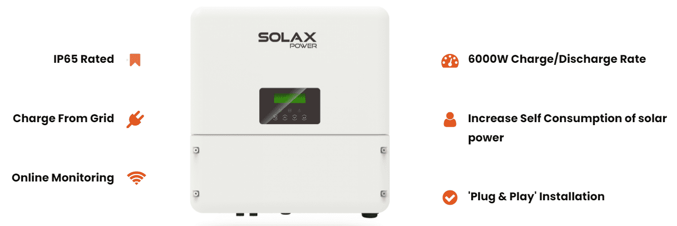 Solax Products - Hybrid Inverter and Battery Installation